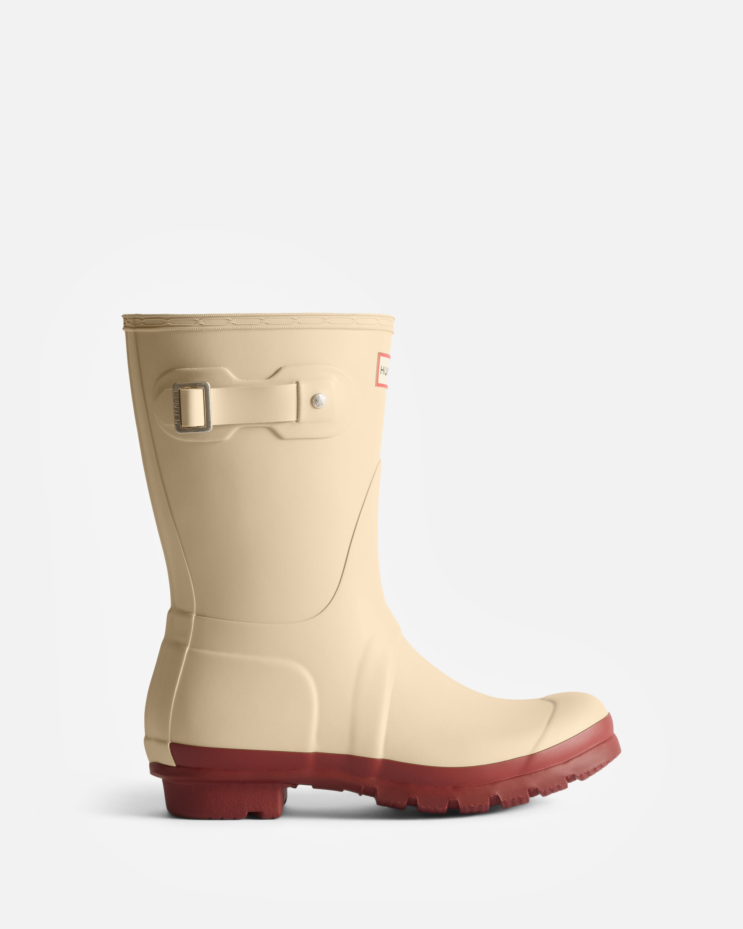 Women's Original Short Boot Shifting Sand/Merlot – Hunter Boots